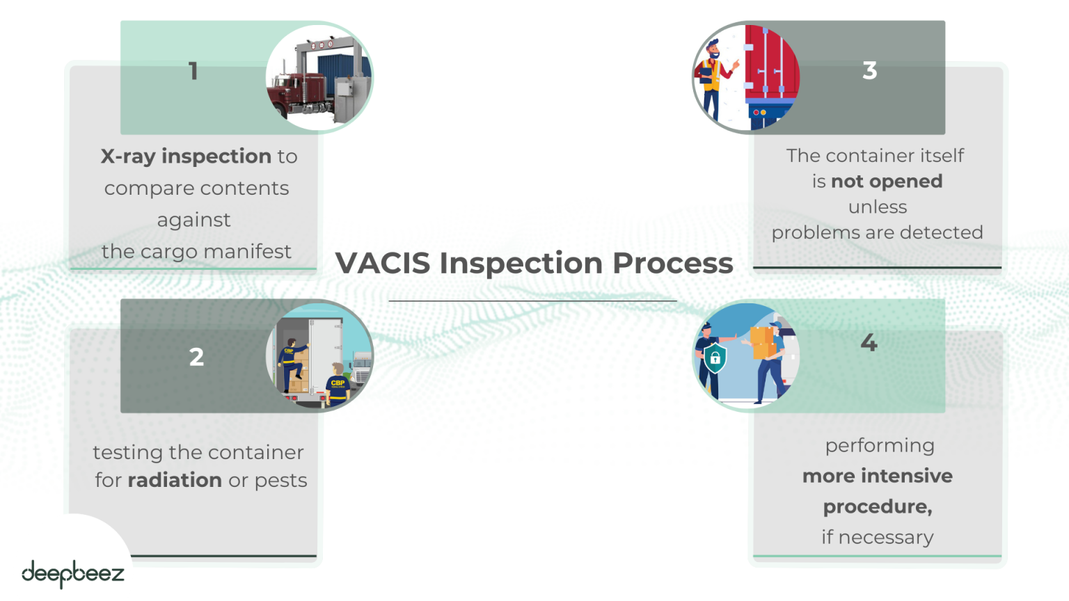 U.S. Customs Container Inspection; Fees + Types of Examination