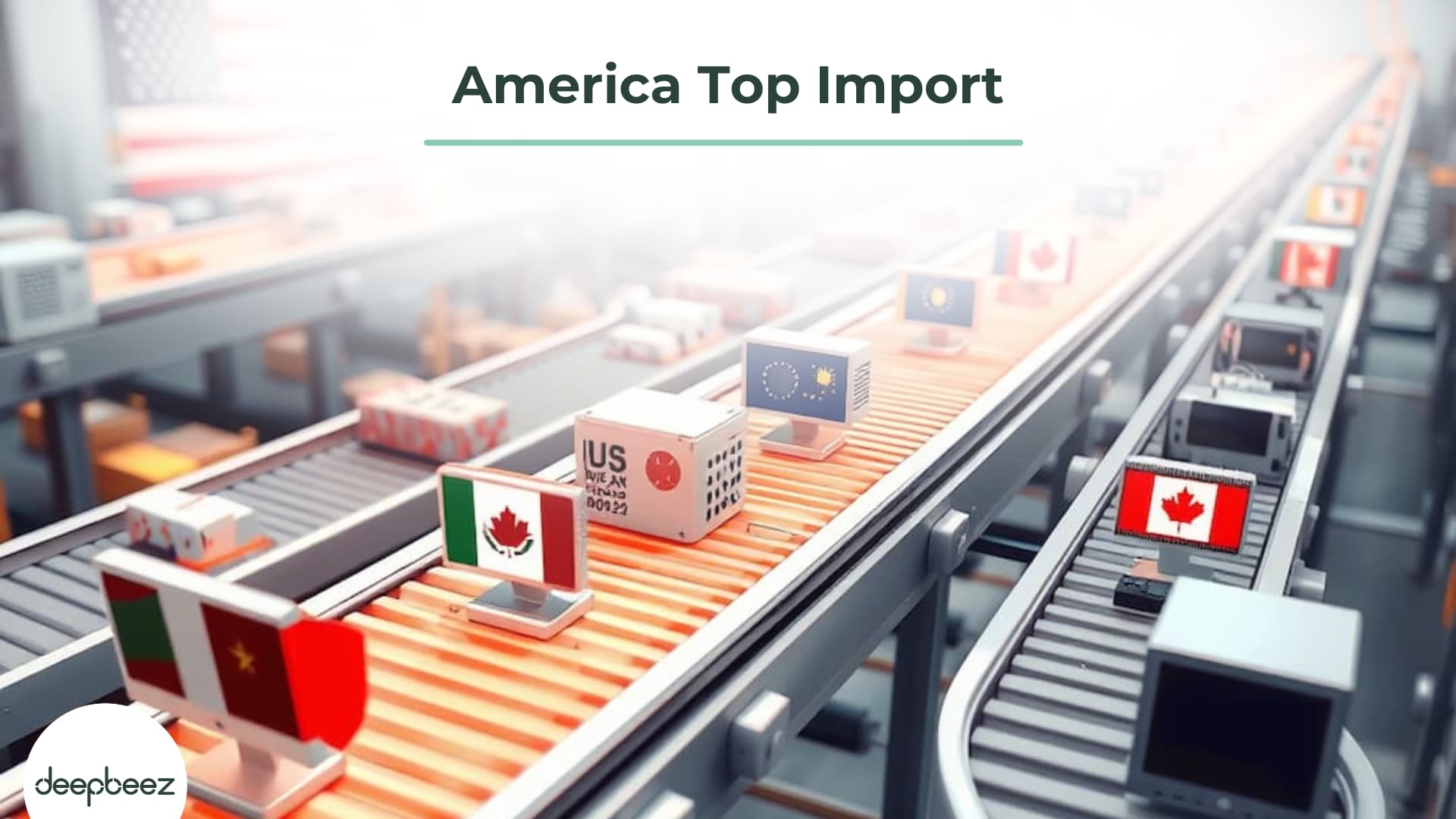 America Top Import; Import Partners + Import Value